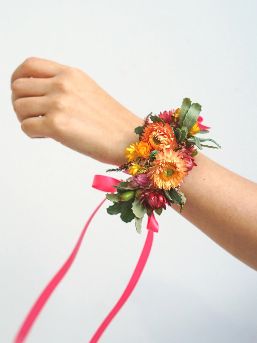 Wildflower Wrist Corsage | Native-Inspired Formal Flowers Melbourne ...